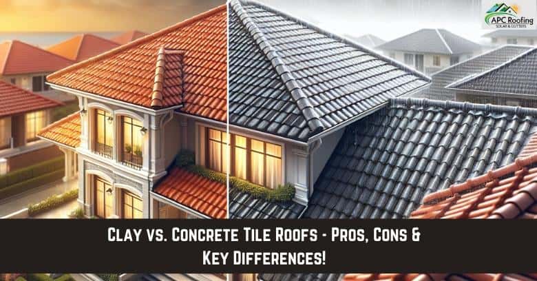 Clay vs Concrete Tile Roofs – Pros, Cons and Key Differences! - APC ...